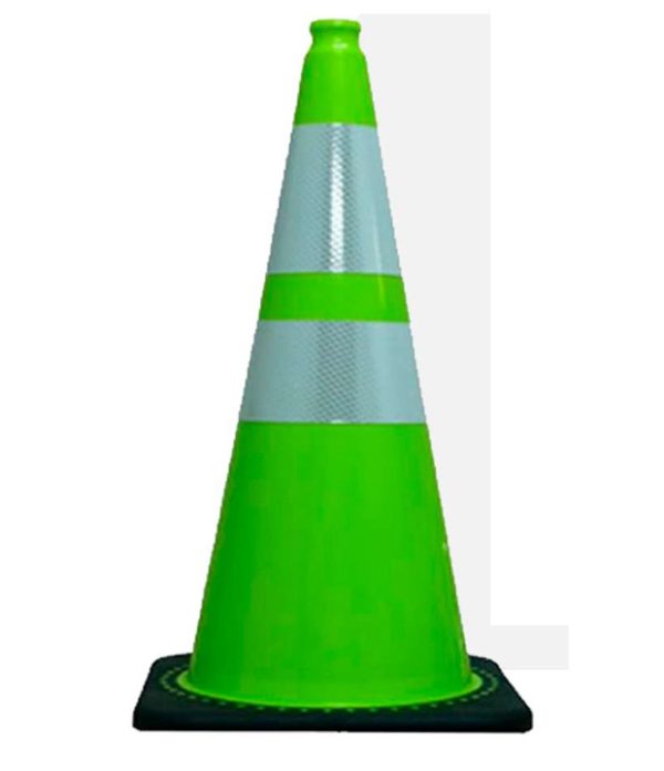 Cono pvc Verde 28″ – SEICO